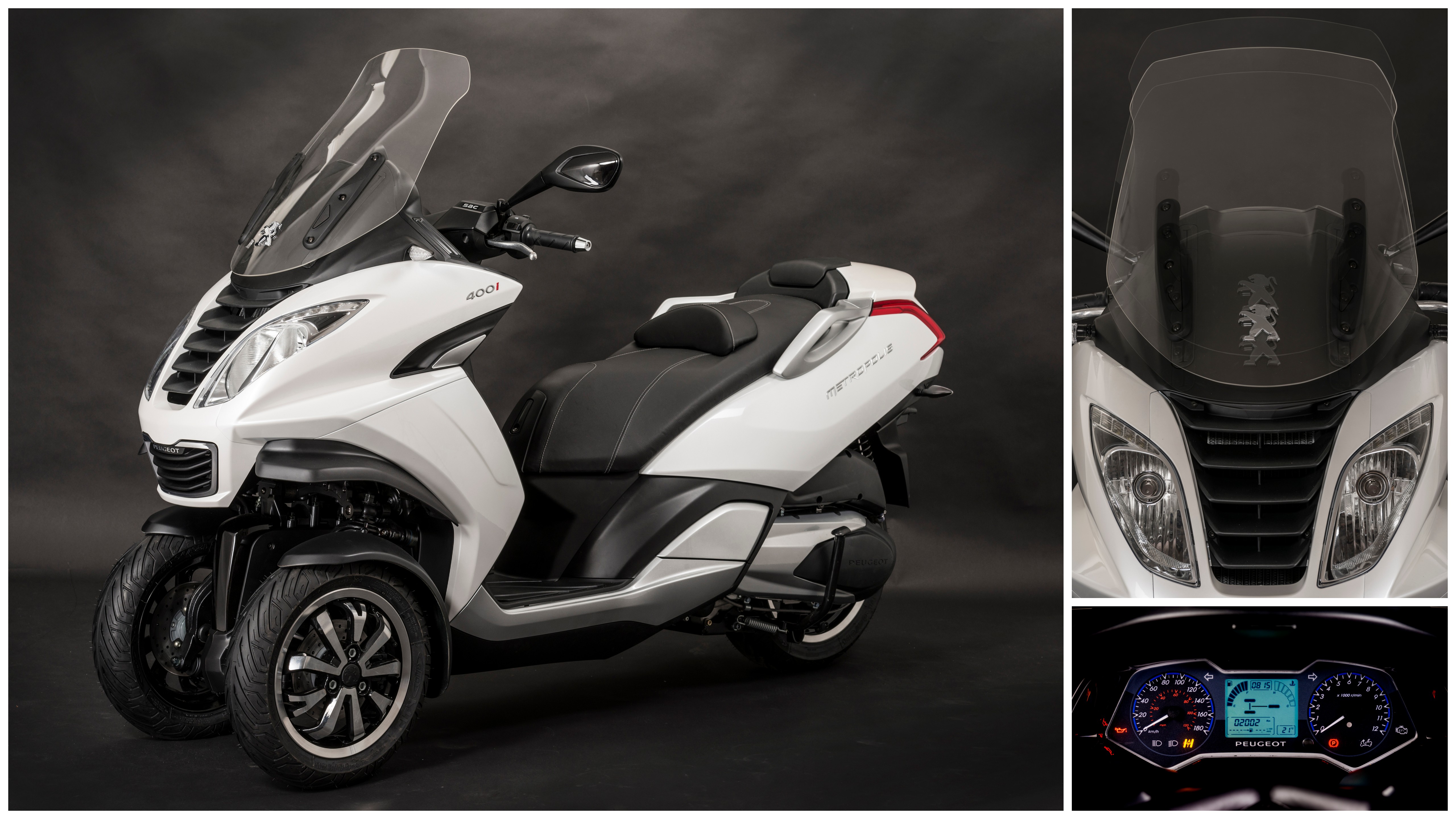 Peugeot lance Metropolis : un scooter trois-roues pour concurrencer ...