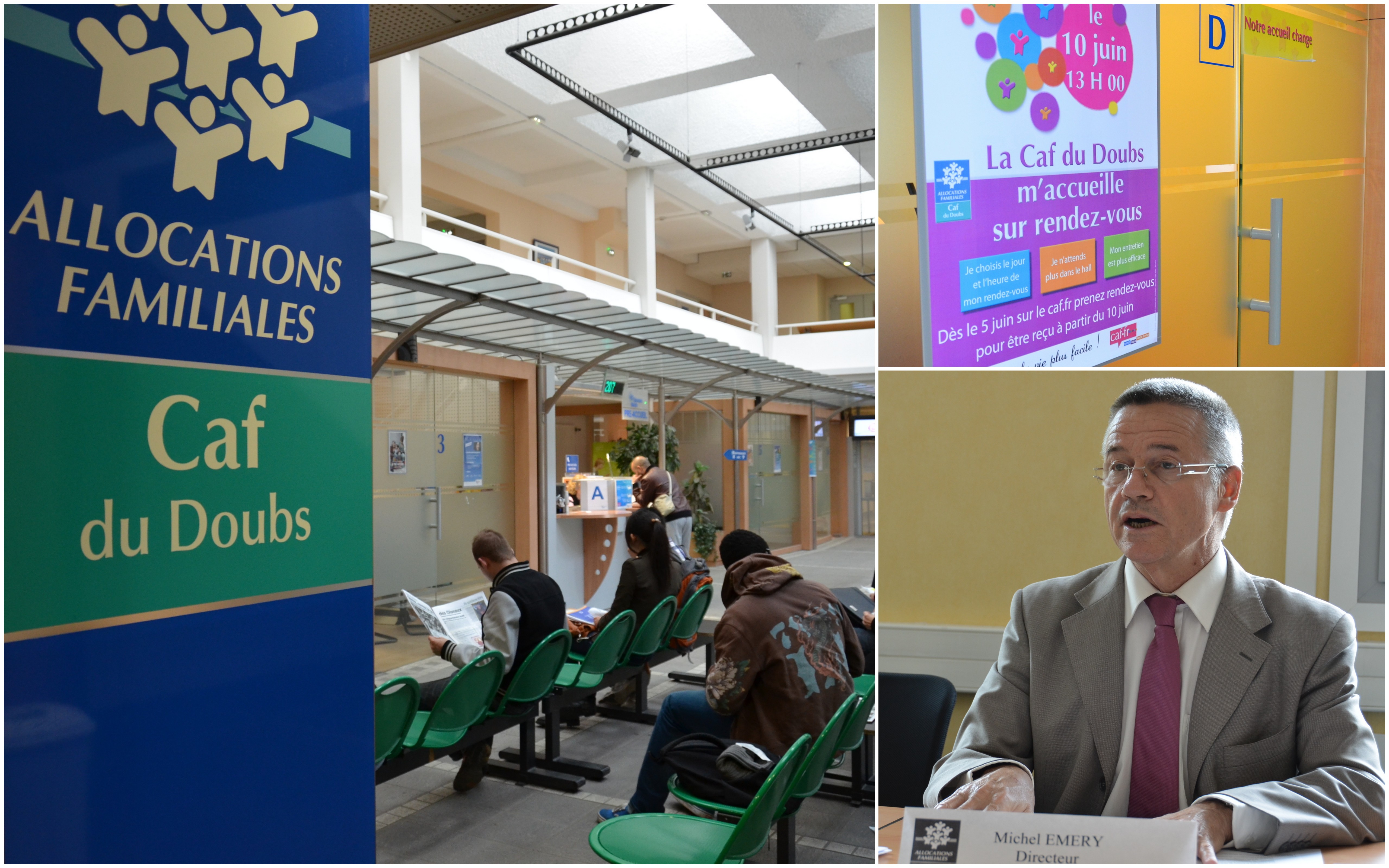 La Caf du Doubs expérimente l’accueil uniquement sur rendez-vous ...