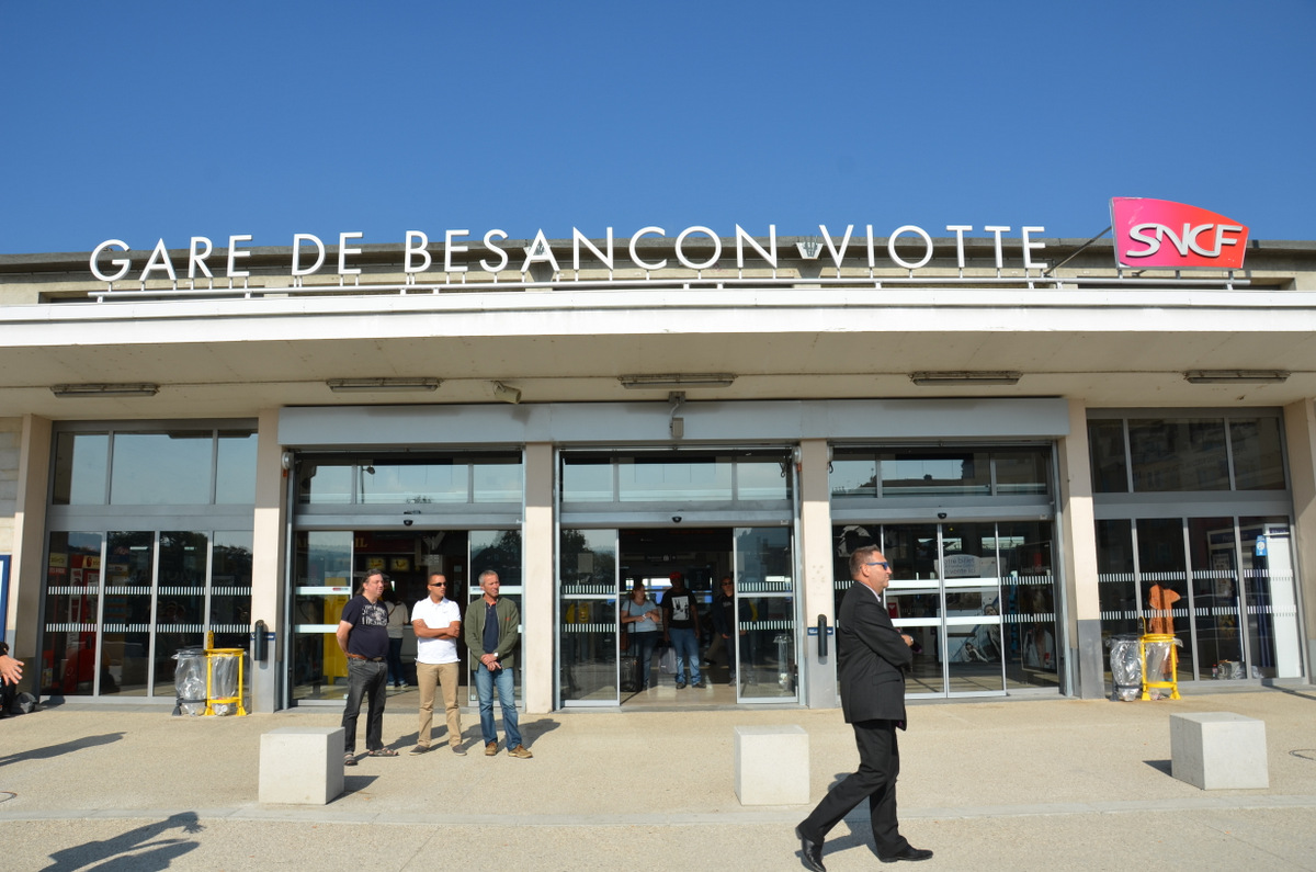 Besançon : nouvelle action de cheminots • macommune.info