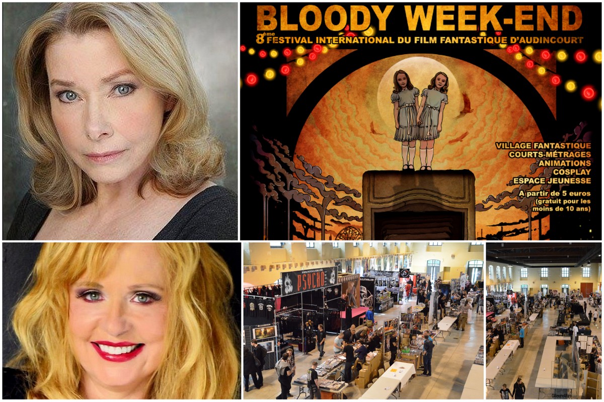 Bloody week-end : les actrices américaines Lynn Lowry et Linnea Quigley ...