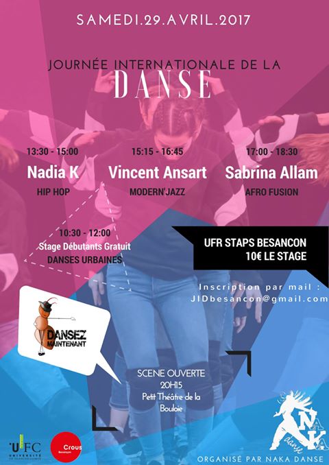 Journée Internationale de La Danse 2017, par NaKa Danse • macommune.info