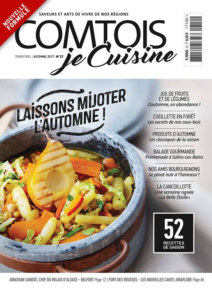 Saveurs et recettes : “Comtois en Cuisine” devient “Comtois Je Cuisine ...