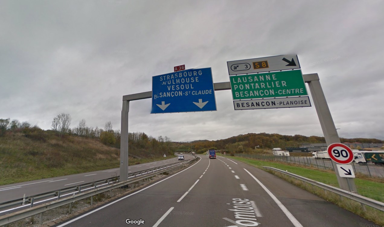 SONDAGE | Sur l’A36, quelle sortie utilisez-vous pour accéder à ...