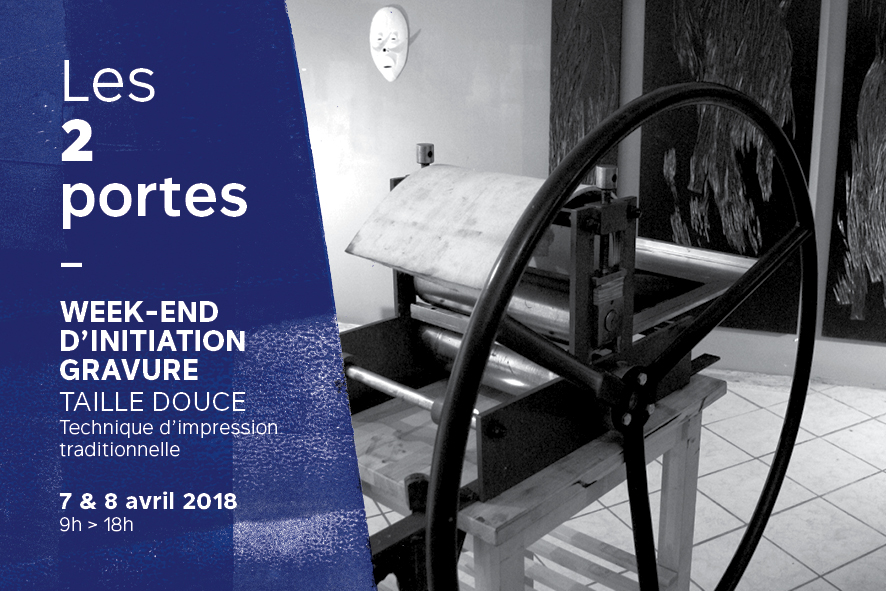 Atelier / galerie Les 2 Portes : Initiation gravure ! • macommune.info