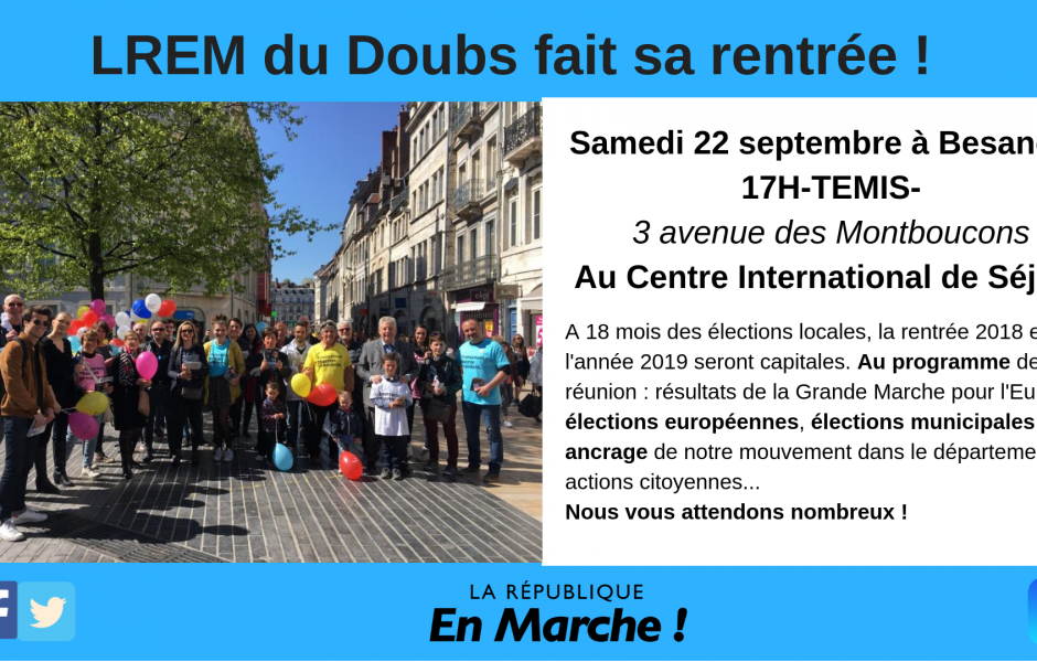 LREM du Doubs fait sa rentrée • macommune.info