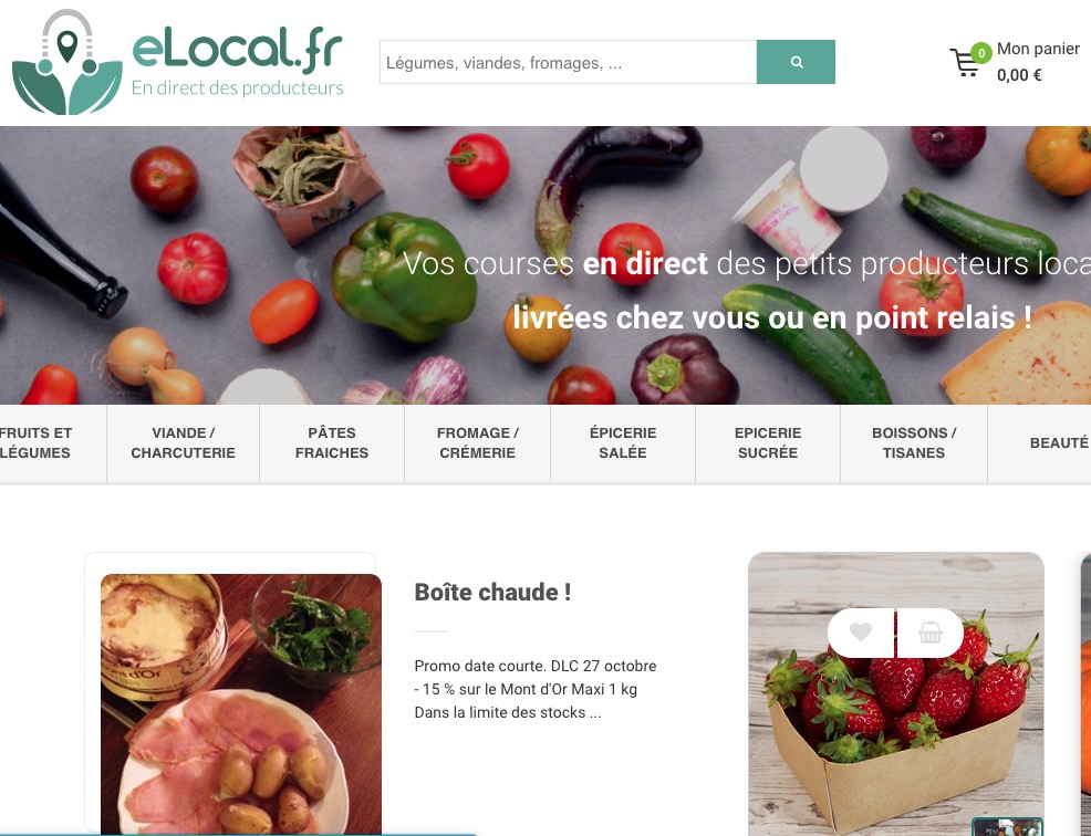 eLocal.fr : un site internet pour “manger local” • macommune.info