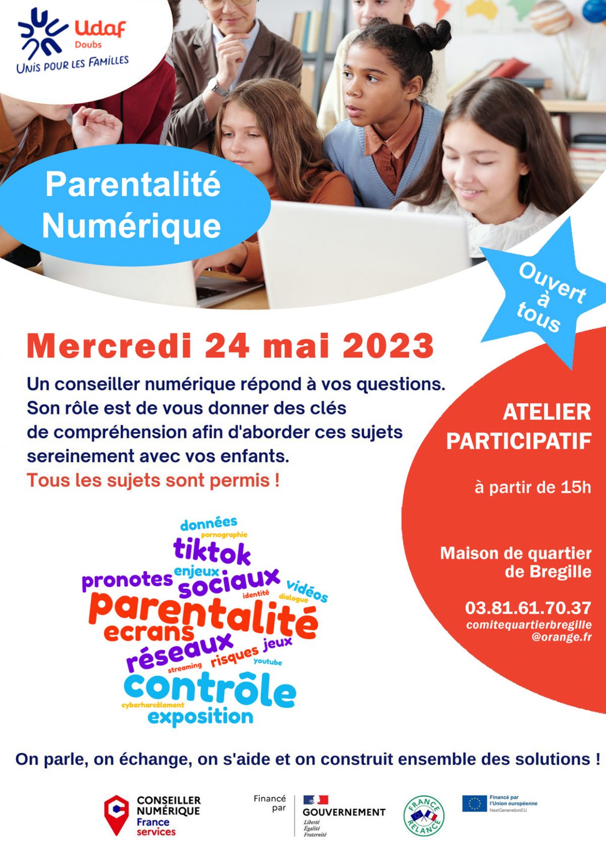 Atelier parentalité numérique • macommune.info