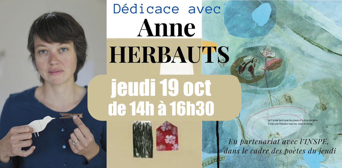 Rencontre avec l’artiste, autrice, illustratrice Anne Herbauts • macommune.info