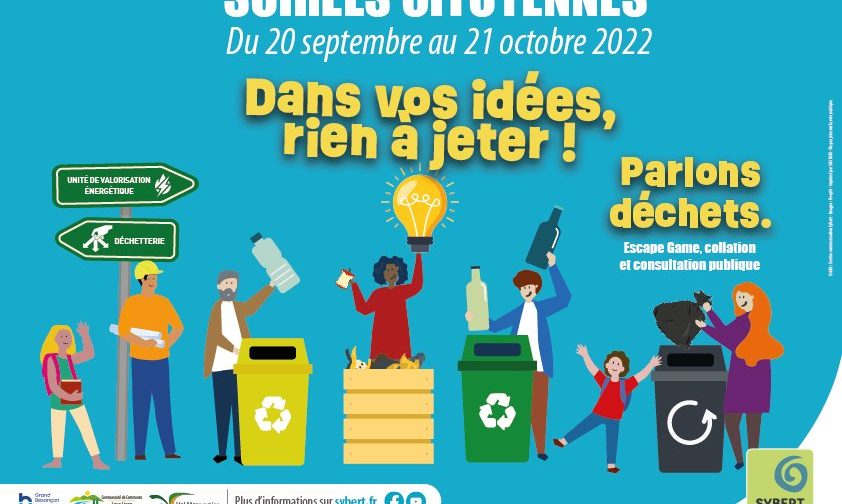 Vous avez des idées pour réduire vos déchets ? Le Sybert a besoin de ...