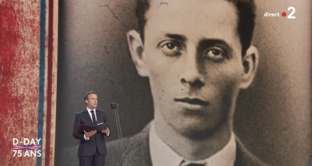 75e anniversaire du Débarquement : Emmanuel Macron lit la lettre du ...