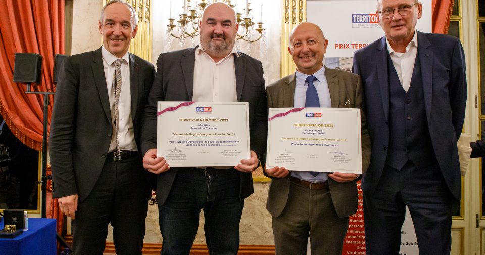 Prix Territoria 2022 : la Région Bourgogne Franche-Comté récompensée ...