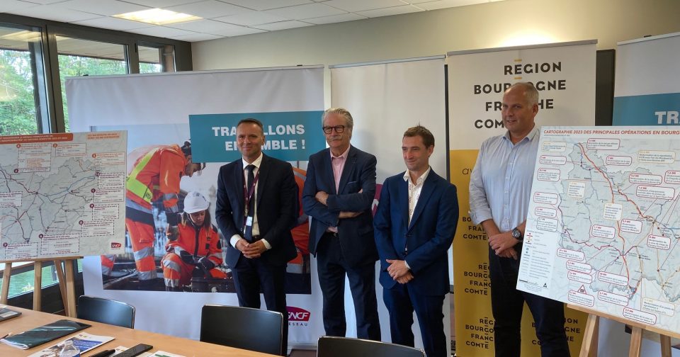Modernisation du réseau SNCF en Bourgogne-Franche-Comté : 421 millions ...