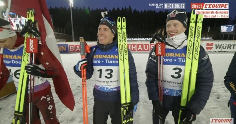 Mondiaux de biathlon : Quentin Fillon Maillet et Lou Jeanmonnot en ...