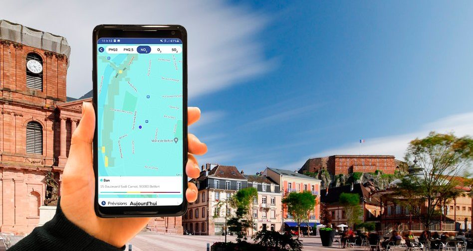 “Air to go”, une application pour suivre la qualité de l’air en ...