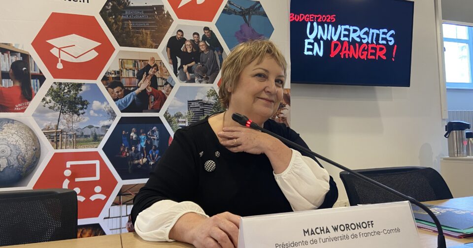 Université en danger : Macha Woronoff dénonce “une forme de ...