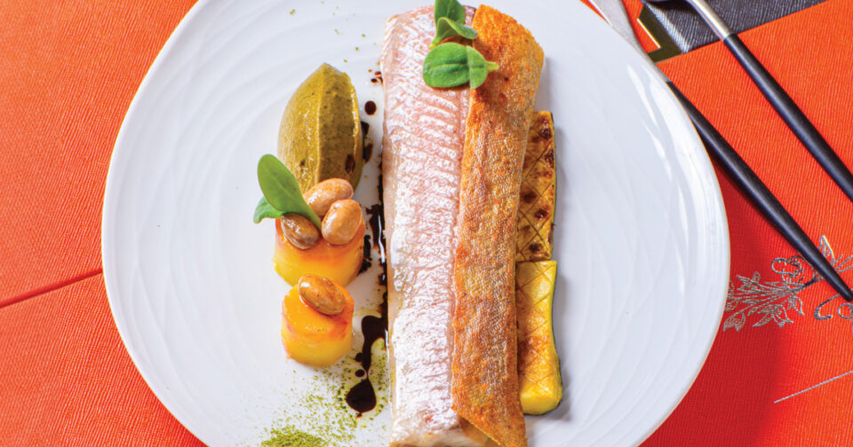 Une recette de filet d’omble chevalier du chef du restaurant Le Prélude ...